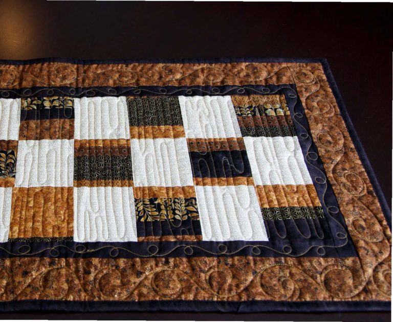 Quick and Easy Table Runner - ANPTmag