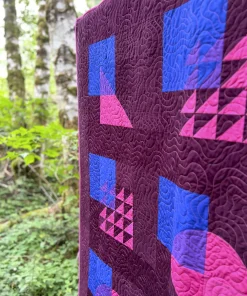 Shape Shifter Modern Drunkard’s Path Quilt